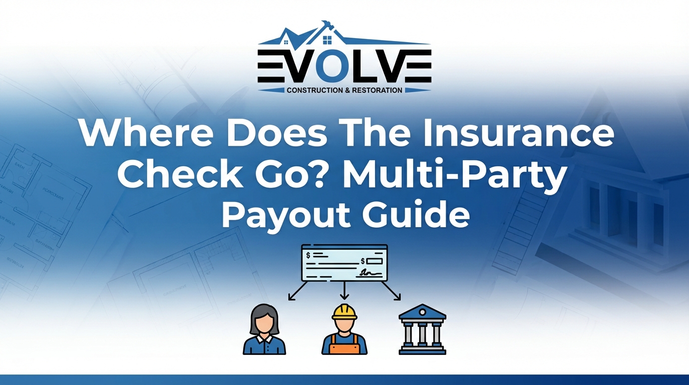 Where Does The Insurance Check Go? Multi-Party Payout Guide - Evolve ...