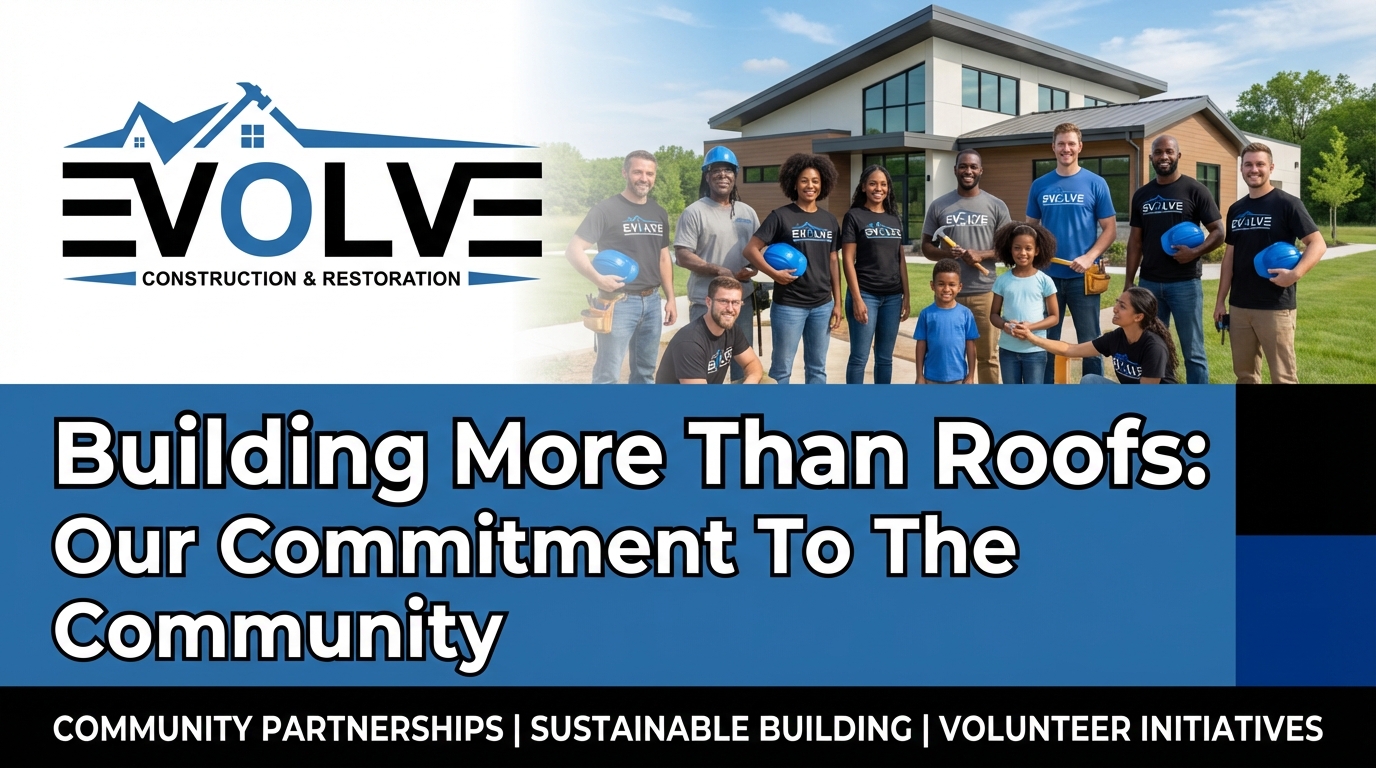 Building More Than Roofs: Our Commitment To The Community - Evolve ...