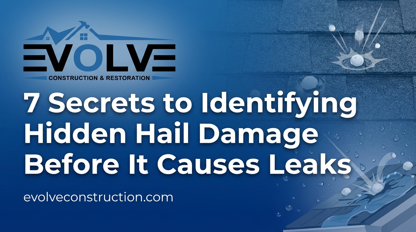 7 Secrets to Identifying Hidden Hail Damage Before It Causes Leaks ...